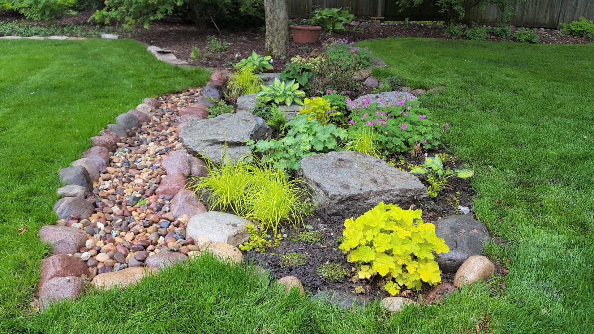 Rain Gardens - Dig Right In Landscaping, Inc
